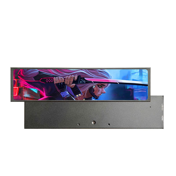 11.3 Inch Stretched Bar Monitor 440x1920 IPS Panel H-DMI Interface Por ...